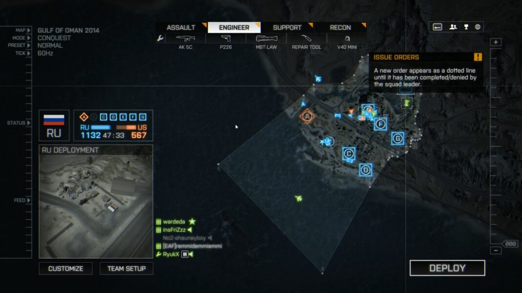 Battlefield 4 Gulf of Oman - Multiplayer Map