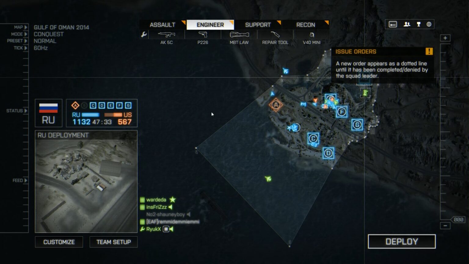 Battlefield 4 Gulf of Oman - Multiplayer Map