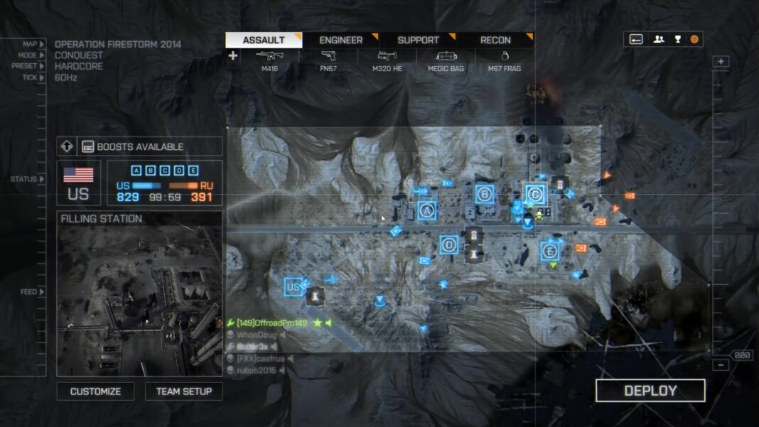 Battlefield 4 Operation Firestorm - Multiplayer Map