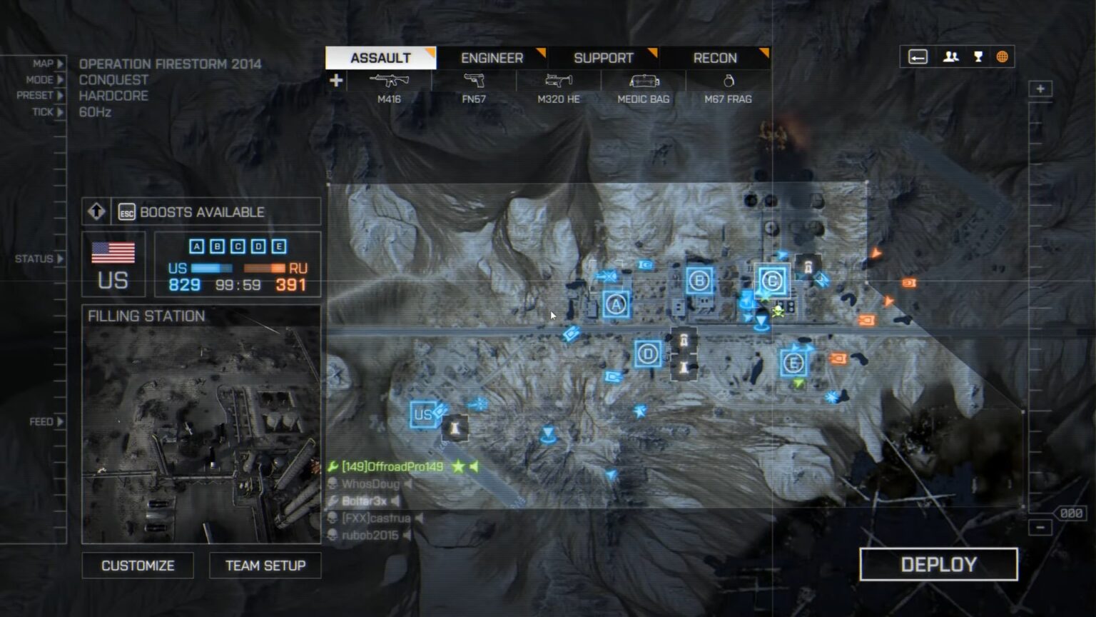 Battlefield 4 Operation Firestorm - Multiplayer Map