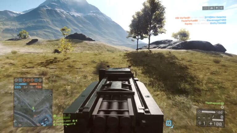 Battlefield 4 Vehicles - Tanks, Jets, Helicopters, etc.