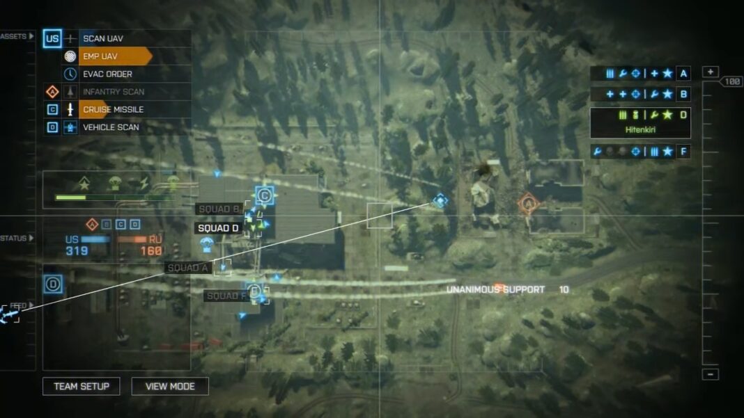 Battlefield 4 Commander - Multiplayer Feature