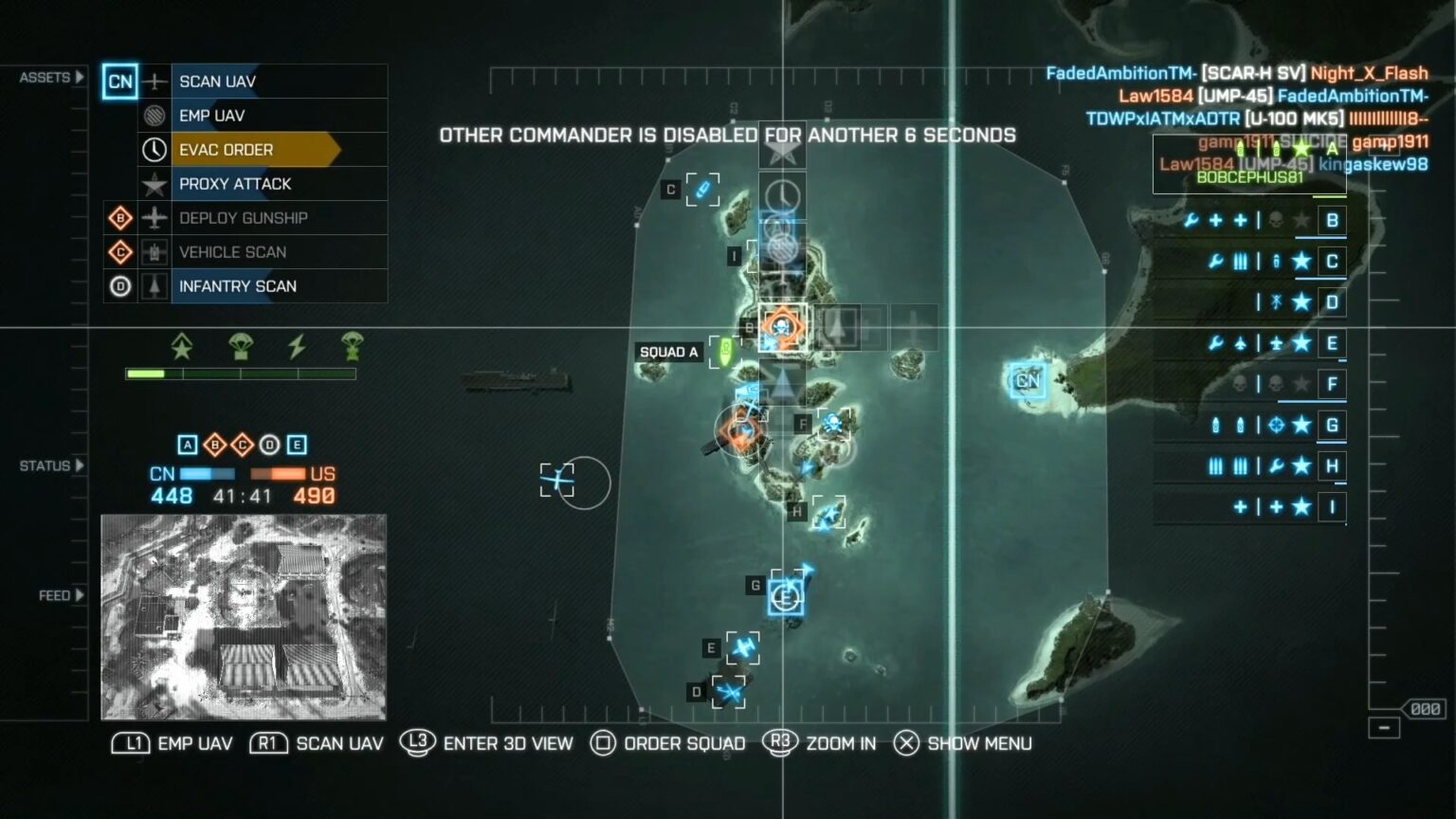 Battlefield 4 Commander - Multiplayer Feature