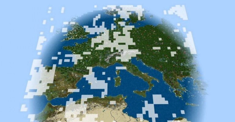 Download Earth Map for Minecraft 1.20 PE and 1.21 on Android